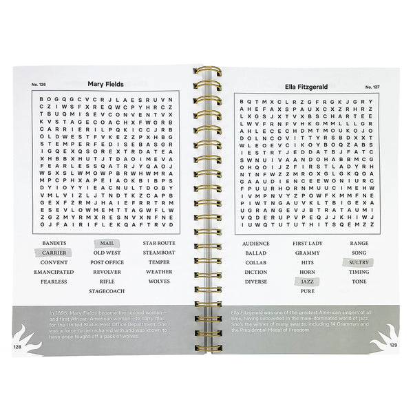 Smithsonian Word Search Book - Inspiring Woman - Hi Army Museum Society ...