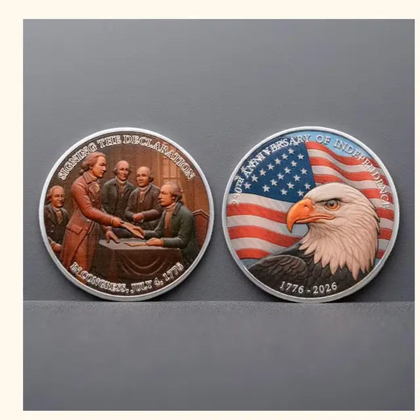 250th Anniversary Coin Declaration of Independence - Hi Army Museum ...