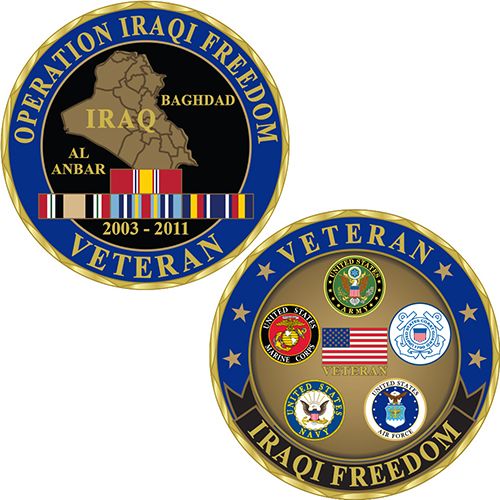 Iraq Challenge Coin - Hi Army Museum Society Store