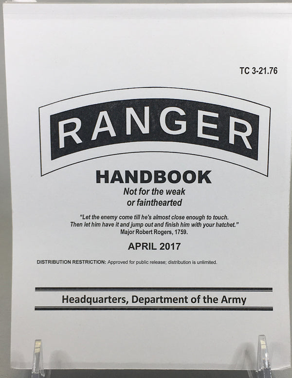 US Army Ranger Handbook - Hi Army Museum Society Store