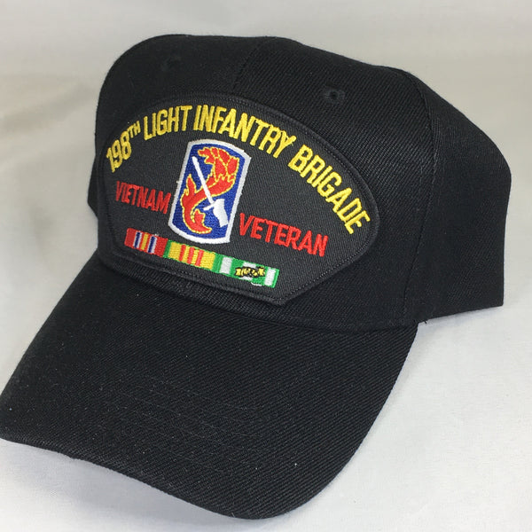 198th Light Infantry Brigade Vietnam Veteran Cap - Hi Army Museum ...