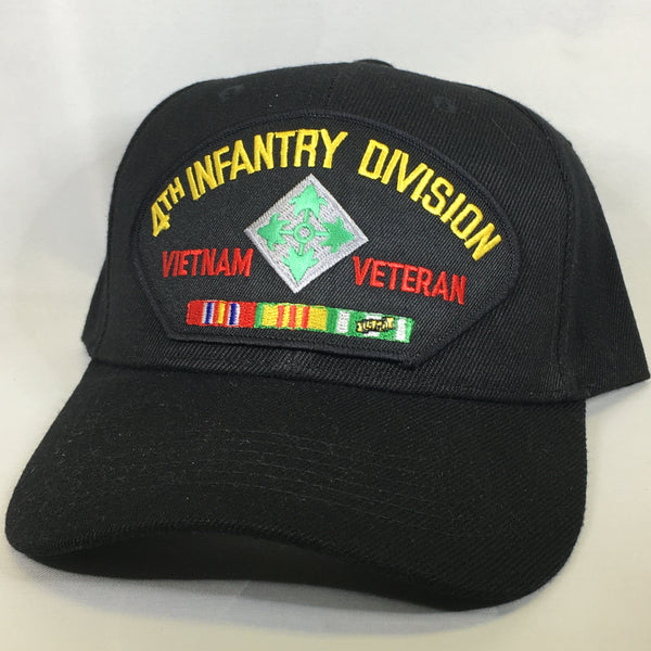 4th Infantry Division Vietnam Veteran Cap - Hi Army Museum Society Store