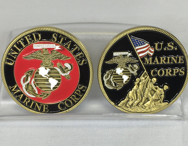 US Marine Corps Challenge Coin - Hi Army Museum Society Store