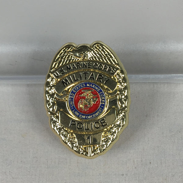 U.S. Marine Corps Police Shield Pin - Hi Army Museum Society Store